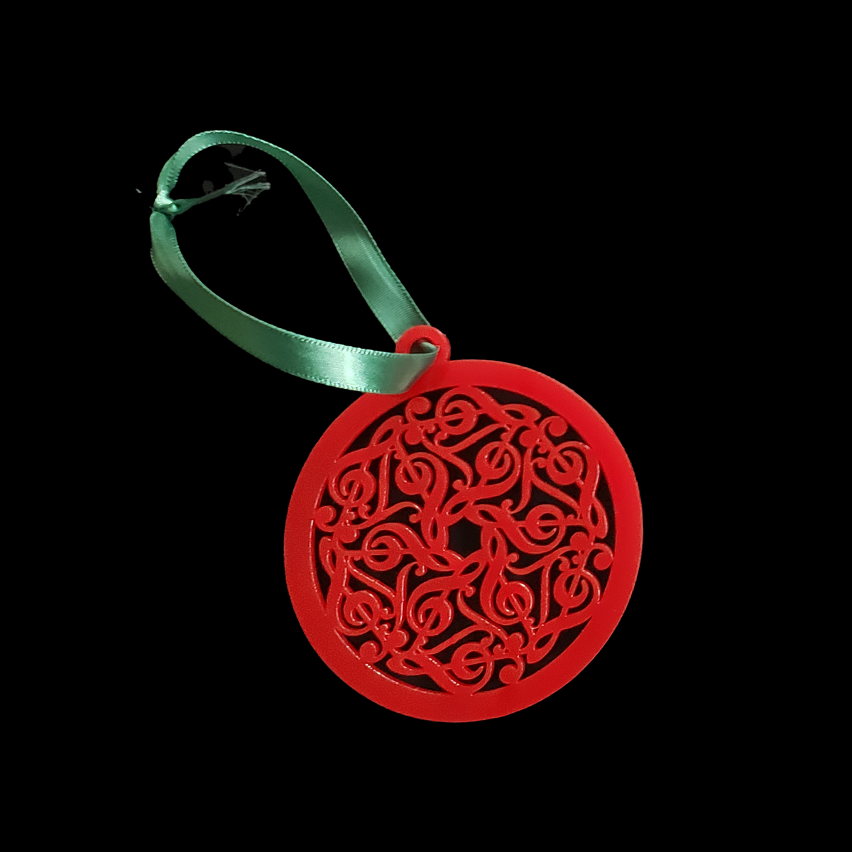Fancy Flower Clef Ornaments – Alto Clef Gifts